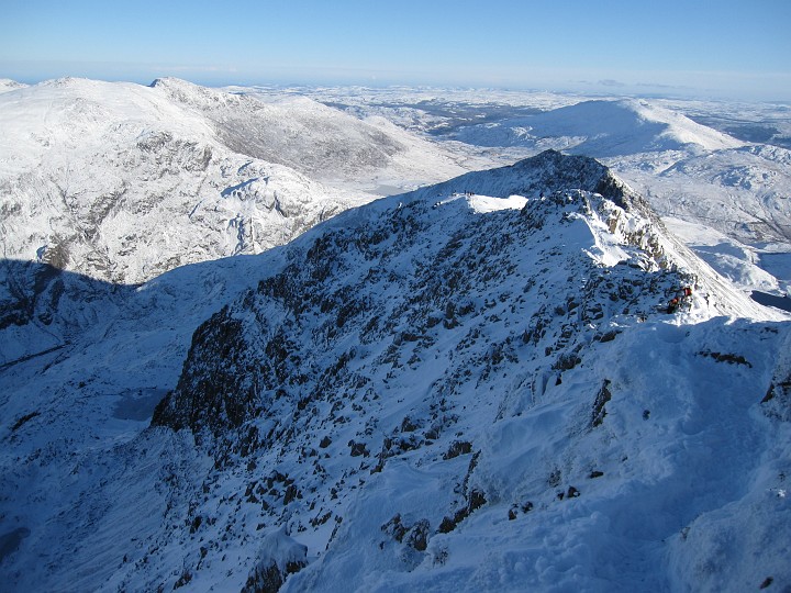 [Mini Trip Report]: Traverse of Crib Goch in wintery conditions
