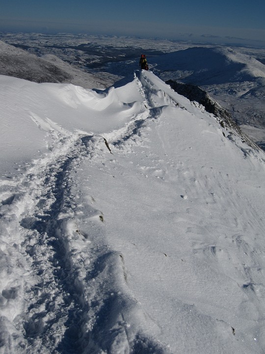 [Mini Trip Report]: Traverse of Crib Goch in wintery conditions